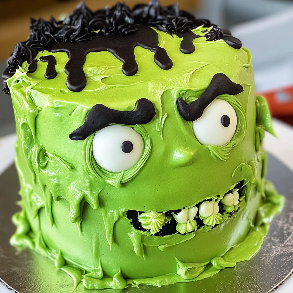 Frankenstein Cake